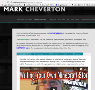 Meet Expert Mark Cheverton – Best-Selling Author of Gameknight999 ...